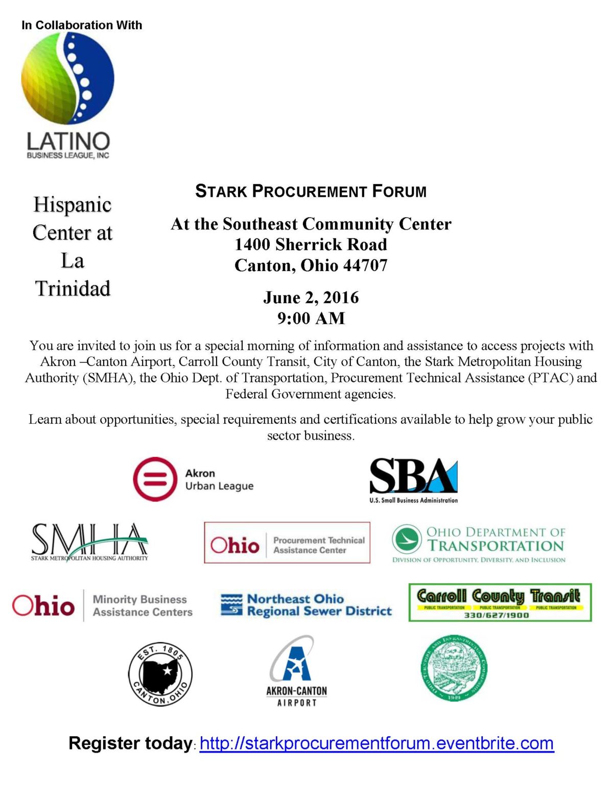 Procurement Forum - Stark Metropolitan Housing Authority (SMHA)